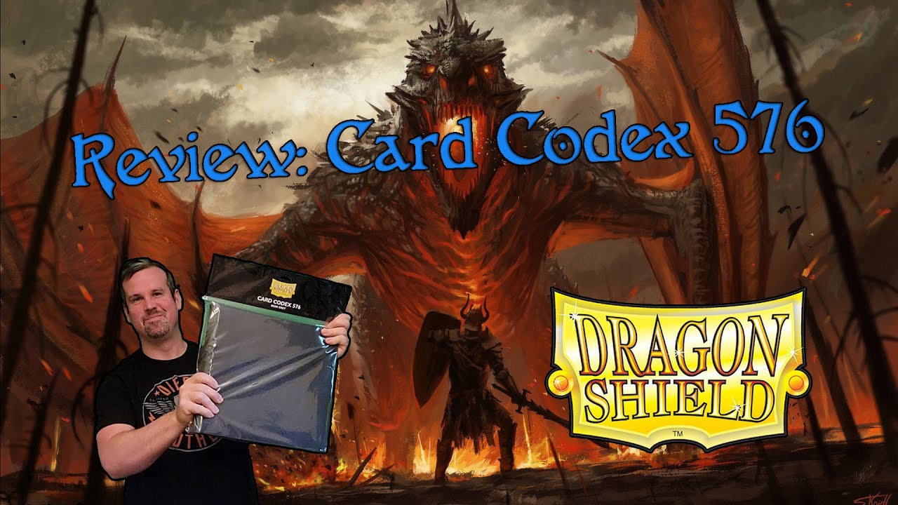 Dragon Shield Card Codex Portfolio 576 Quick Review! Is it worth it ...