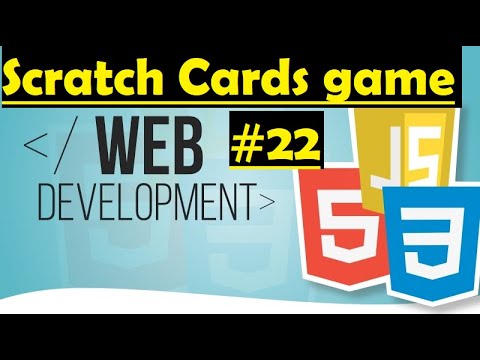 Scratch Card game with random winnings! Create with HTML, CSS & JS ...