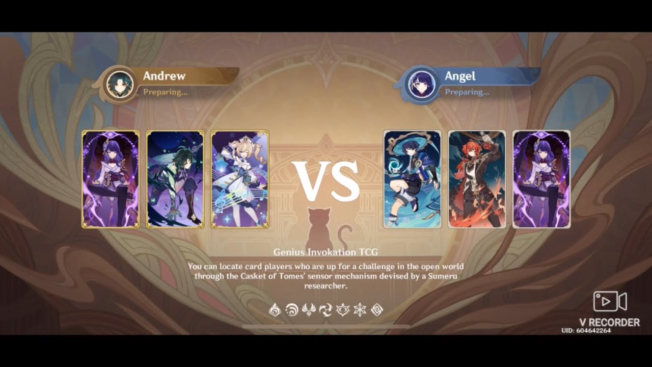 Genius Invocation TCG |Match 8| (Genshin Impact) - YouTube