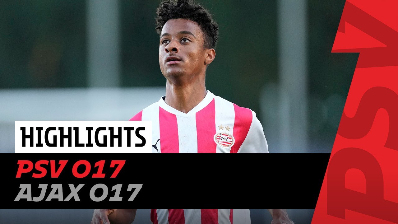 Moeizame wedstrijd 🫤 | Highlights PSV O17 - Ajax O17 - YouTube