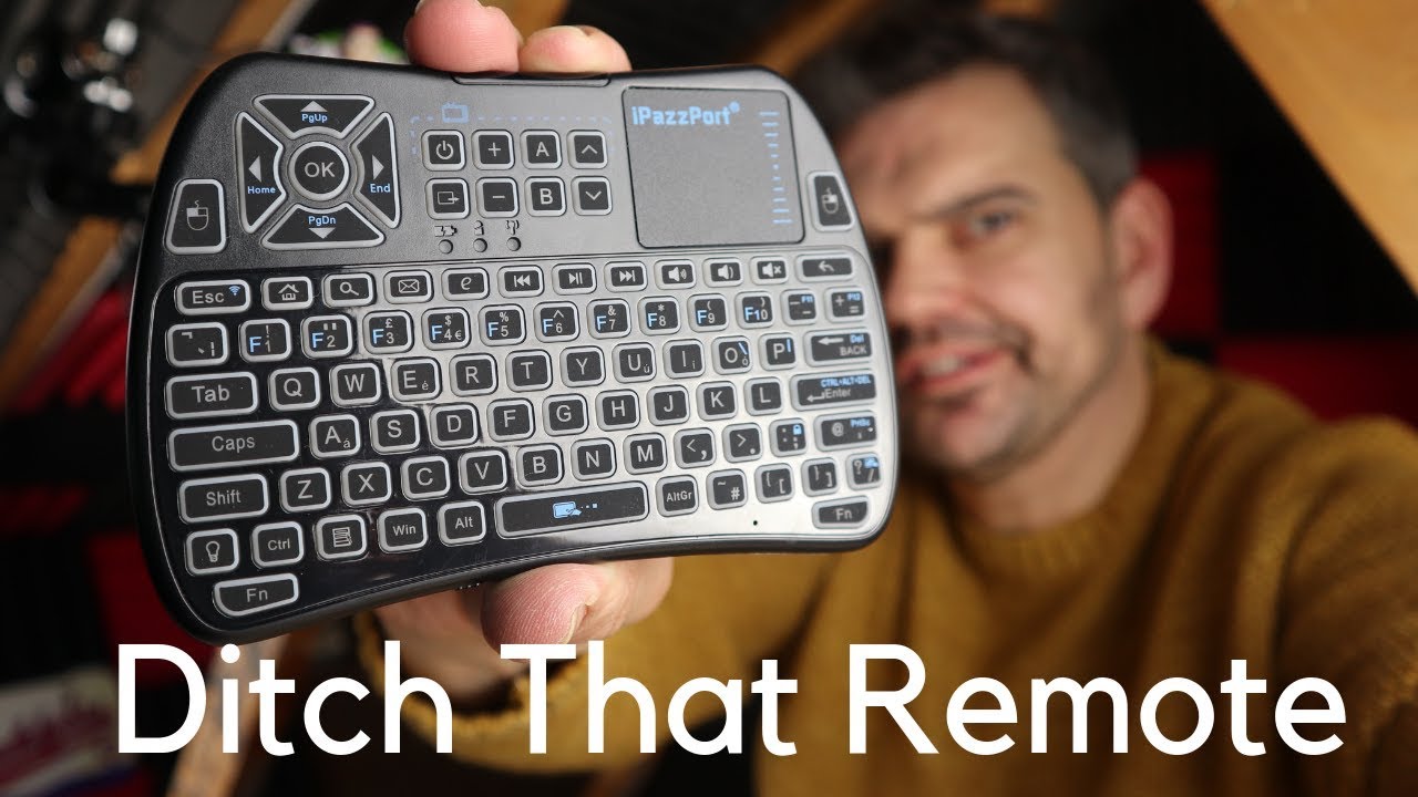 Ditch that Amazon Firestick 4k Remote - IpazzPort Wireless Keyboard ...