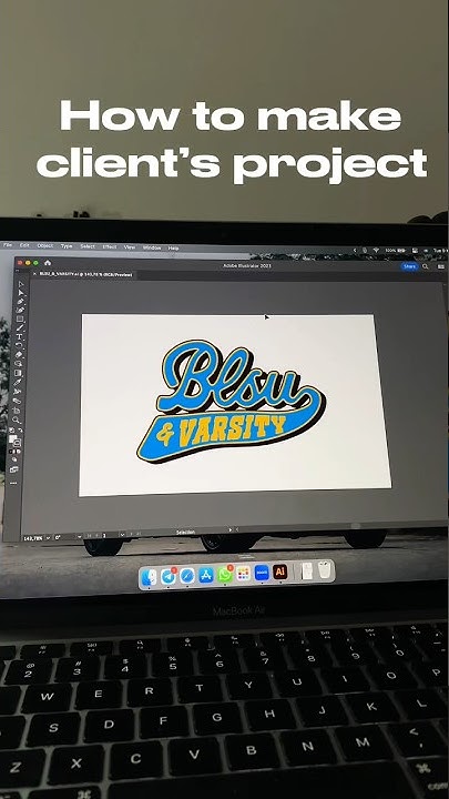 How i made my client's project #designer #freelancing #illustrator #procreate - YouTube