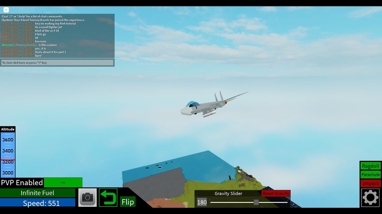 Fighter jet plane crazy tutorial - Part 1 - YouTube