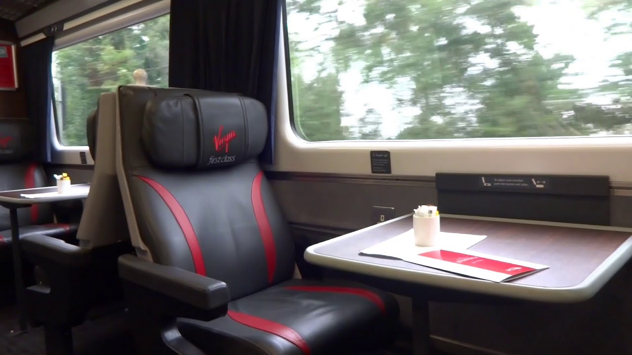 Class 43 HST Virgin Trains East Coast First Class Train Ride (29th ...