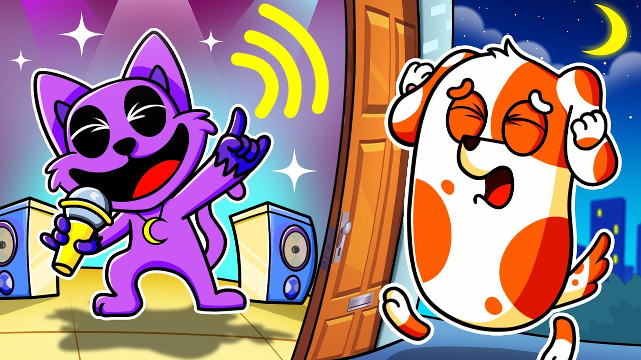 Hoo Doo and Poppy Playtime 3 - Noise of CatNap Smiling Scritters | Hoo ...