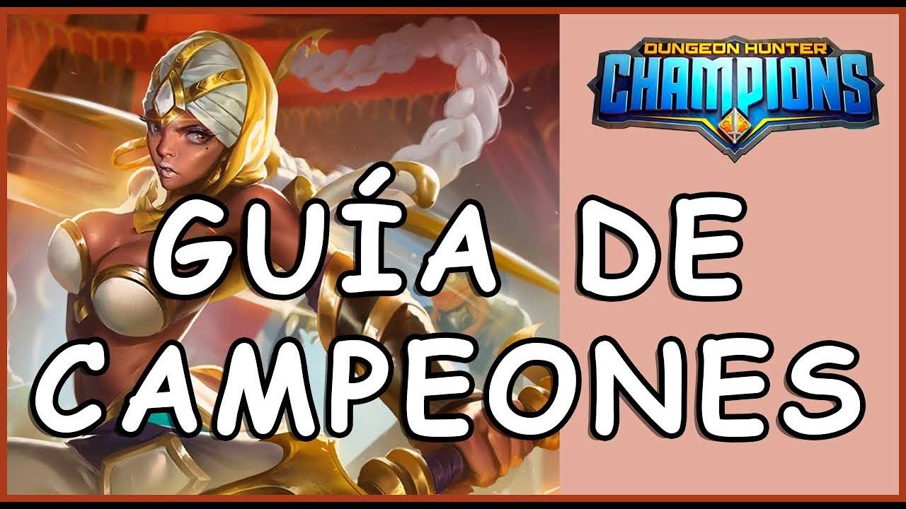 DHC Guia de campeones - Dungeon hunter champions - YouTube