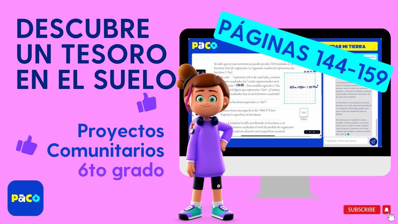 6to grado Proyectos Comunitarios “Descubre un tesoro en el suelo” - YouTube
