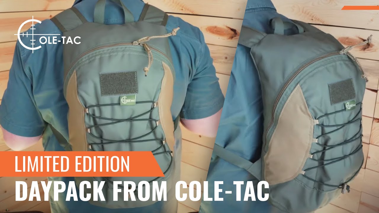Limited Edition Daypack from Cole-TAC - YouTube