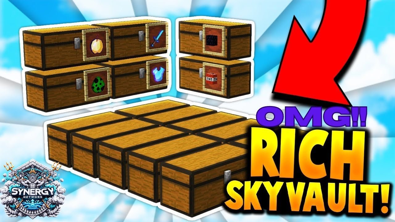 Raiding An OP *SECRET* SKYVAULT On SOTW| Minecraft Factions - YouTube