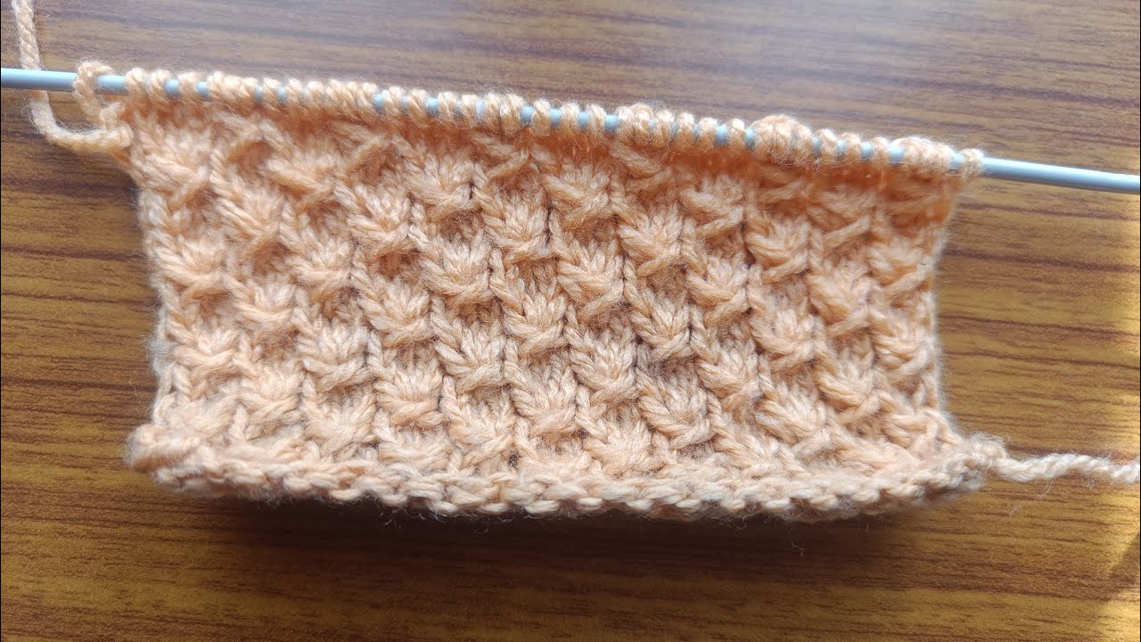 Amazing knitting pattern| easy knitting pattern | new knitting design ...