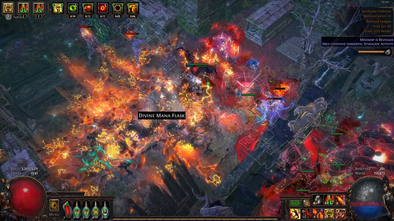 Path Of Exile Syndicate Safe House - YouTube