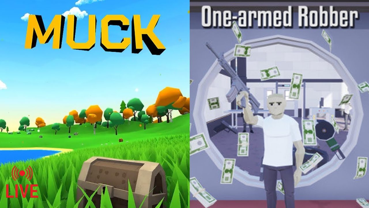 LIVE ON - JOGANDO MUCK E ONE ARMED ROBBER COM AMIGOS *SÓ RESENHA* - YouTube