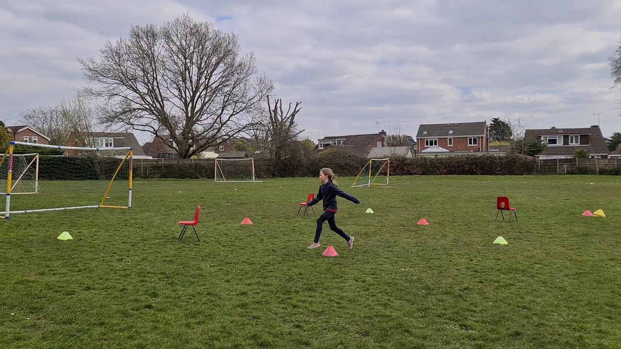 Athletic activities - Running with obstacles (video 1 of 2) - YouTube