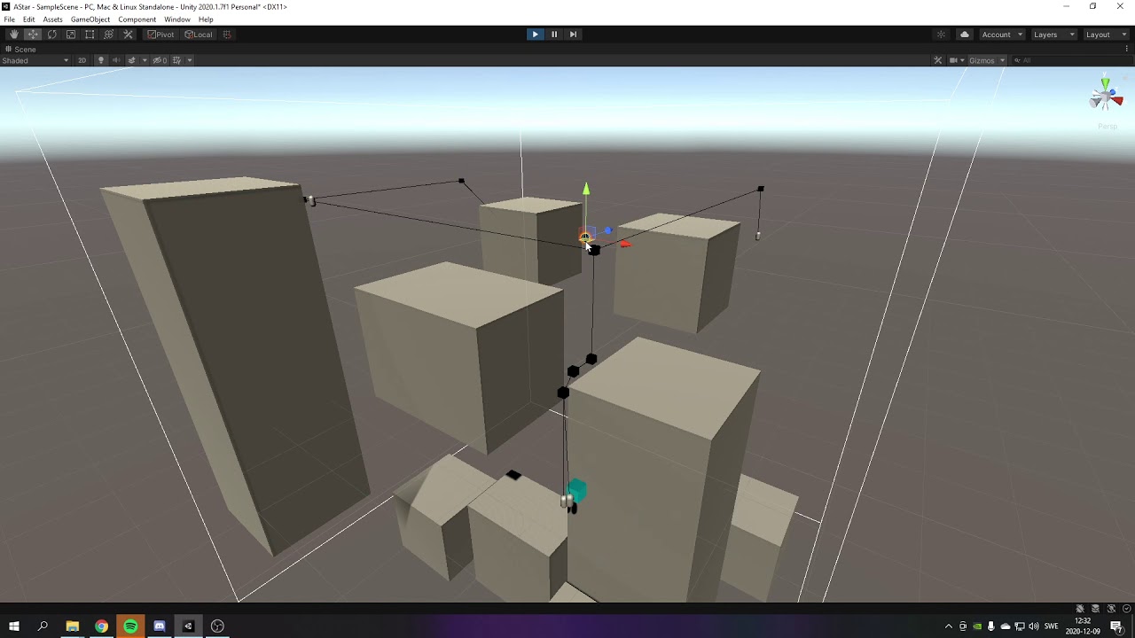 3d Pathfinding Demo Youtube
