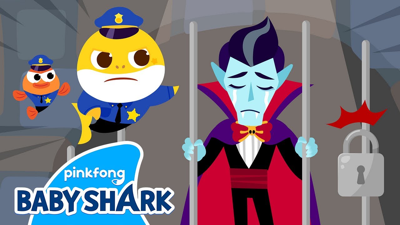 [NEW] Police Baby Shark vs. Halloween Monsters! 🎃 | Baby Shark ...