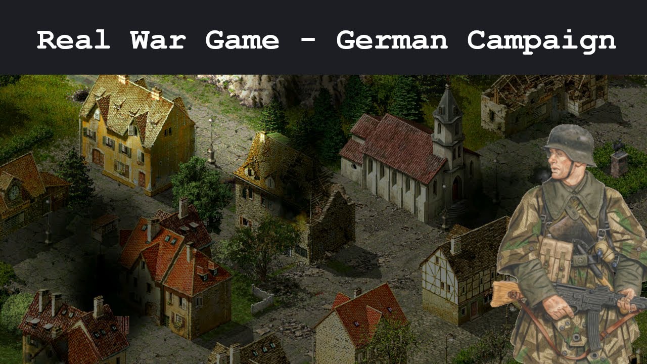Real War Game - German Campaign : Mission 2 "liberation" - YouTube