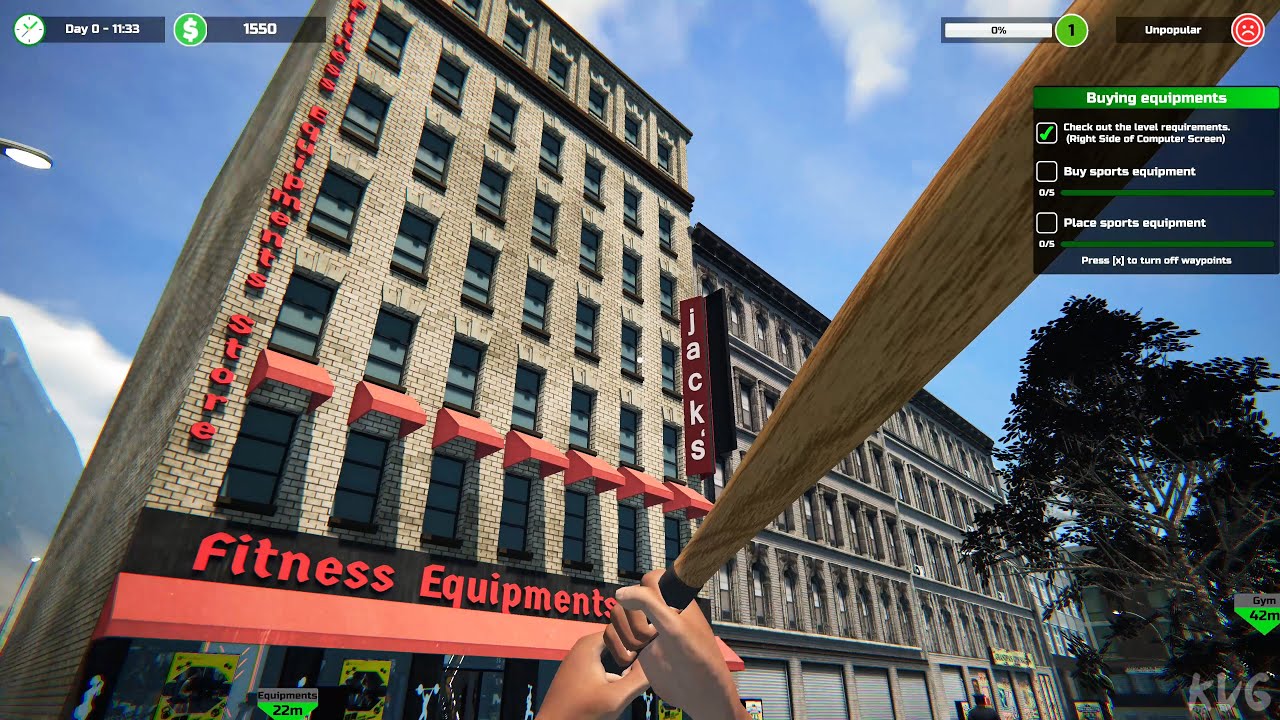 Gym Manager Gameplay (PC UHD) [4K60FPS] - YouTube