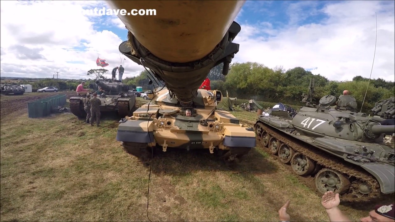 Chieftain Mk 11 Tank 2016 Driving Cross Country Multi Camera Angles ...