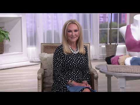Breezies Lace Seamless Lounge-BH auf QVC