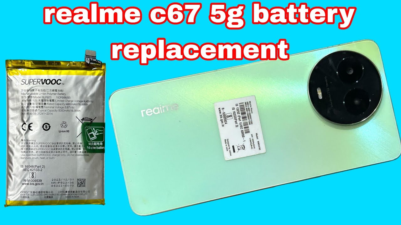 Realme c67 5g battery problem / realme c67 5g battery replacement ...