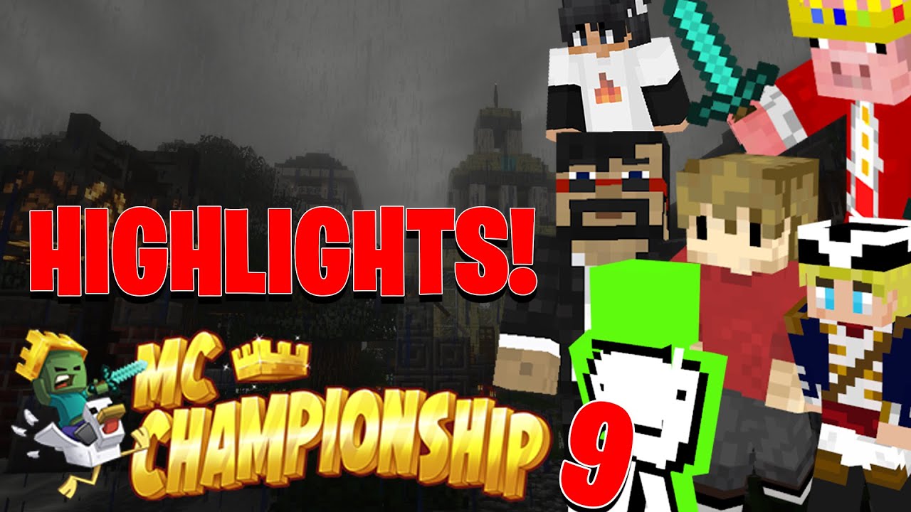 MC Championship 9 Highlights Ft. Dream, Technoblade, SapNap, TommyInnit ...