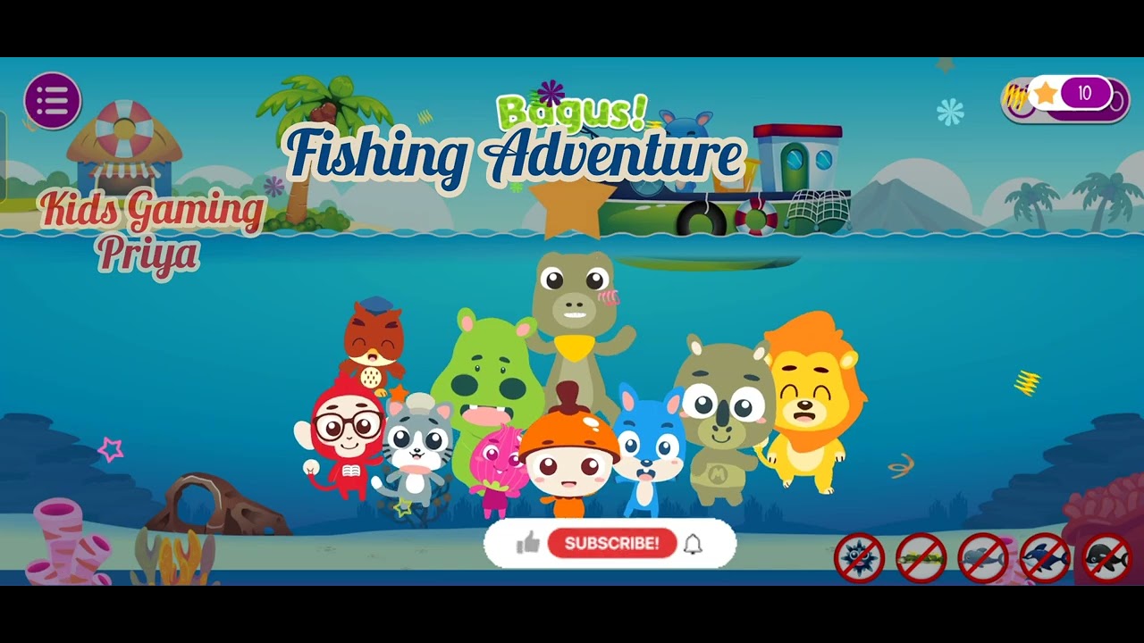 Fishing Adventure game part 1 || kids Gaming Priya - YouTube