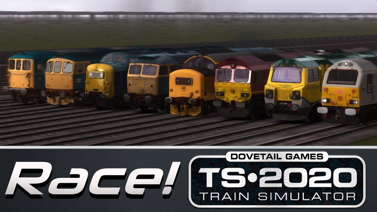 Train Simulator 2020 - Greatest Diesels in Britain (Race!) - YouTube