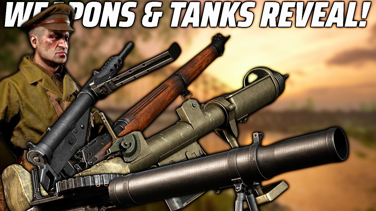 The British Weapons and Tanks Revealed With The New Map Driel! - Hell ...