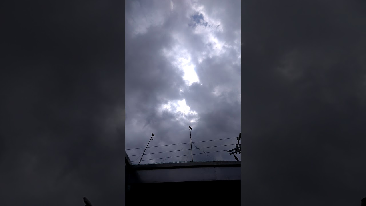 More demonic black clouds to hide the truth. P.2 2pm Southwest 12th ...