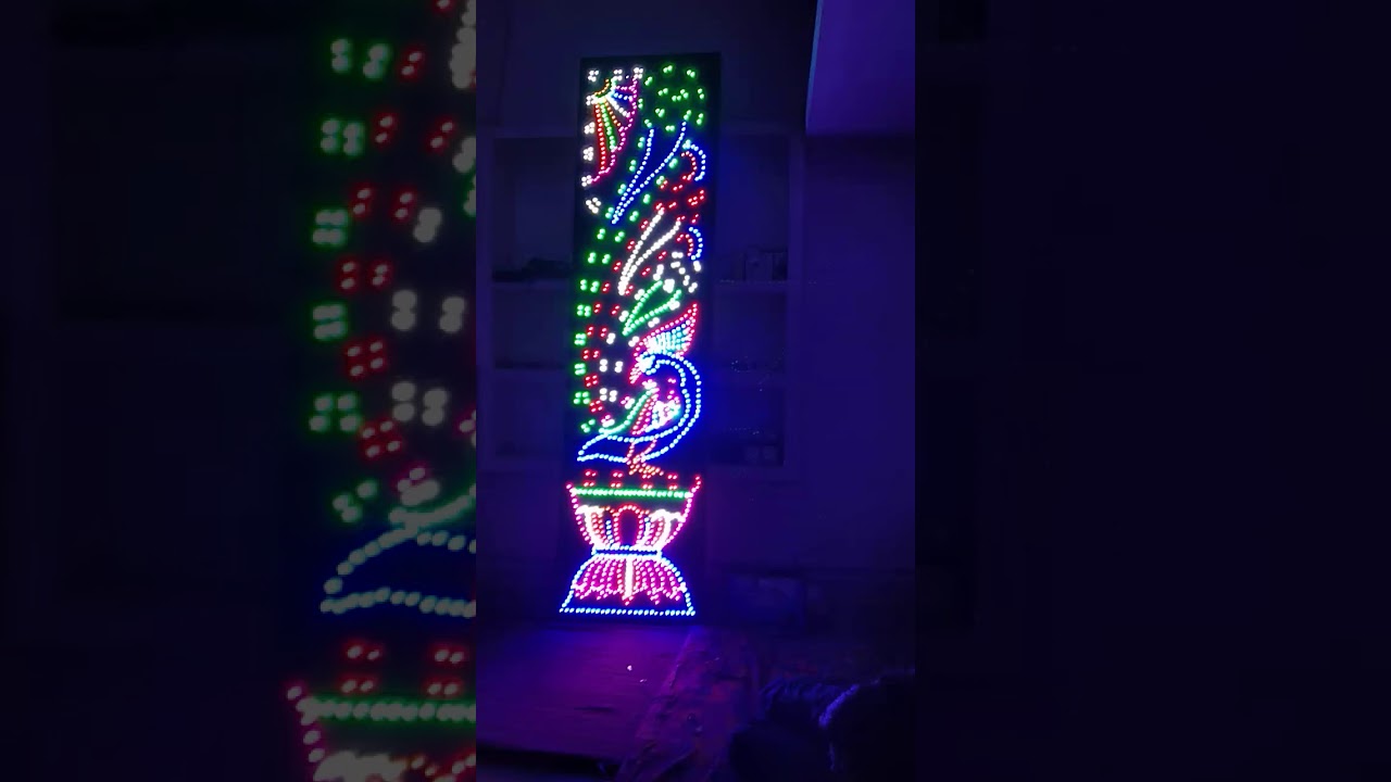 2*8 Led board new design - YouTube