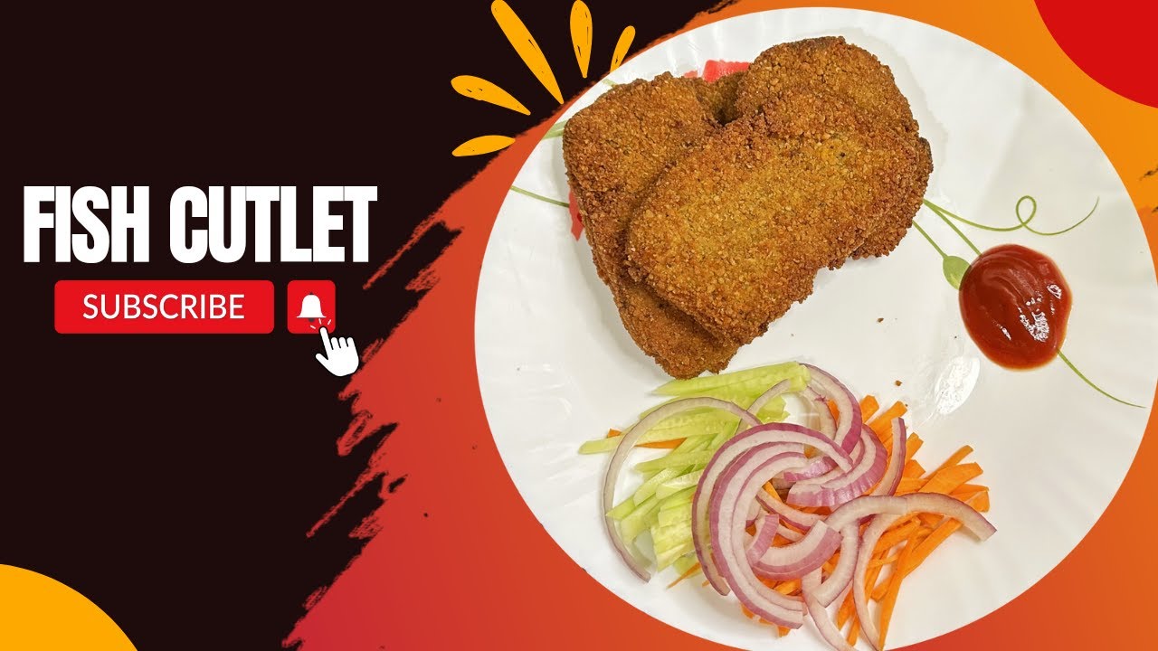 Fish Fry Recipe || Fish Cutlet With Bhetki Kolkata Street Food - YouTube