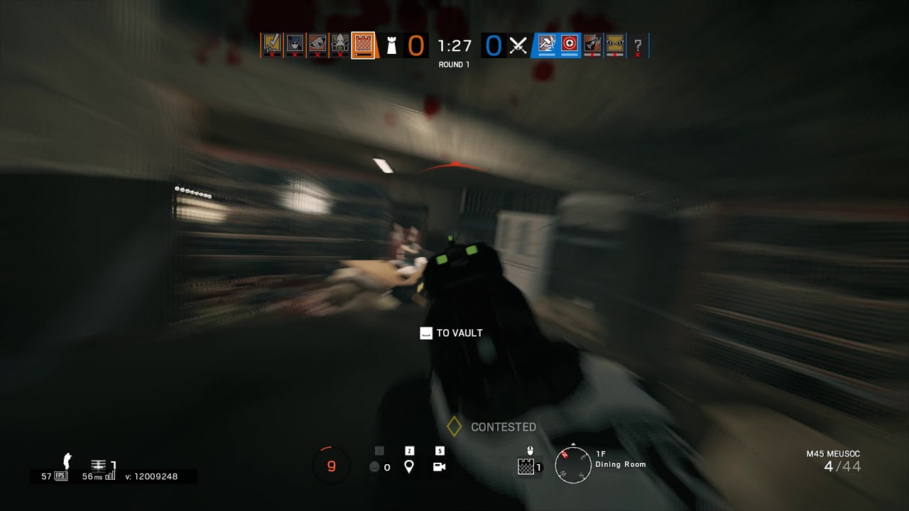 1v4 R6S - Castle clutch - YouTube