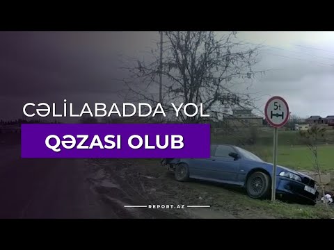 Cəlilabadda yol qəzası olub