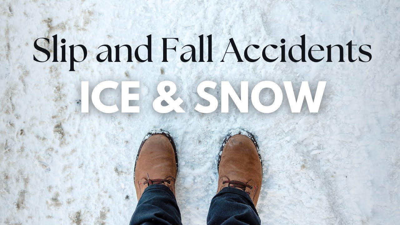 Whose Responsible For Slip and Falls on Ice & Snow? - YouTube