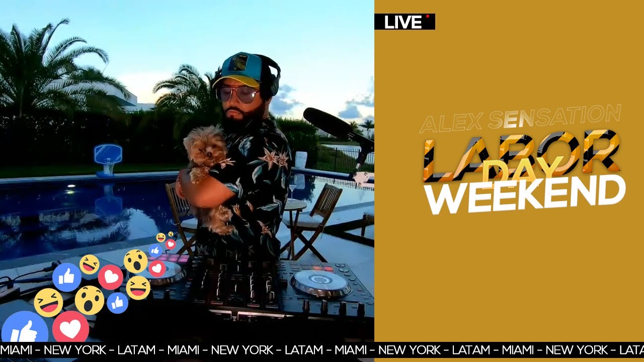 ALEX SENSATION LIVE MIX | Labor Day Weekend 🚧👷‍♀️👷‍♂️ - YouTube