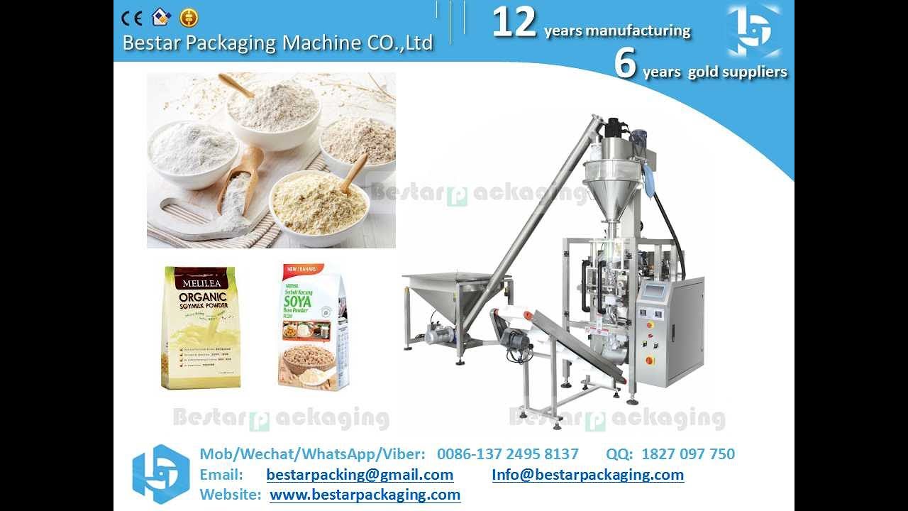 Multi Function soya milk powder Filling ,packing machine, weighing ...