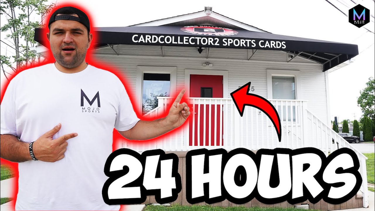 I Spent 24 Hours At @cardcollector2 MASSIVE Card Shop 🔥 - YouTube