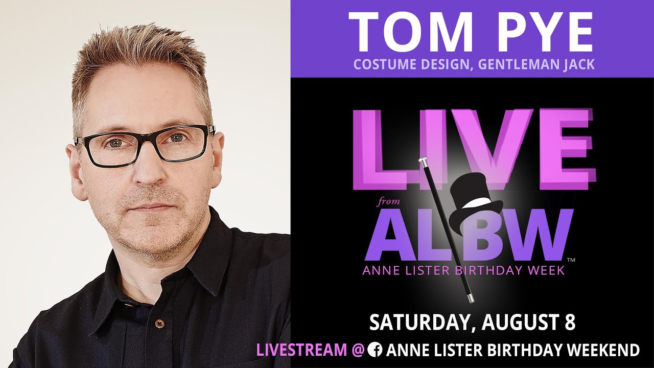 Tom Pye - Costume Designer, Gentleman Jack - YouTube