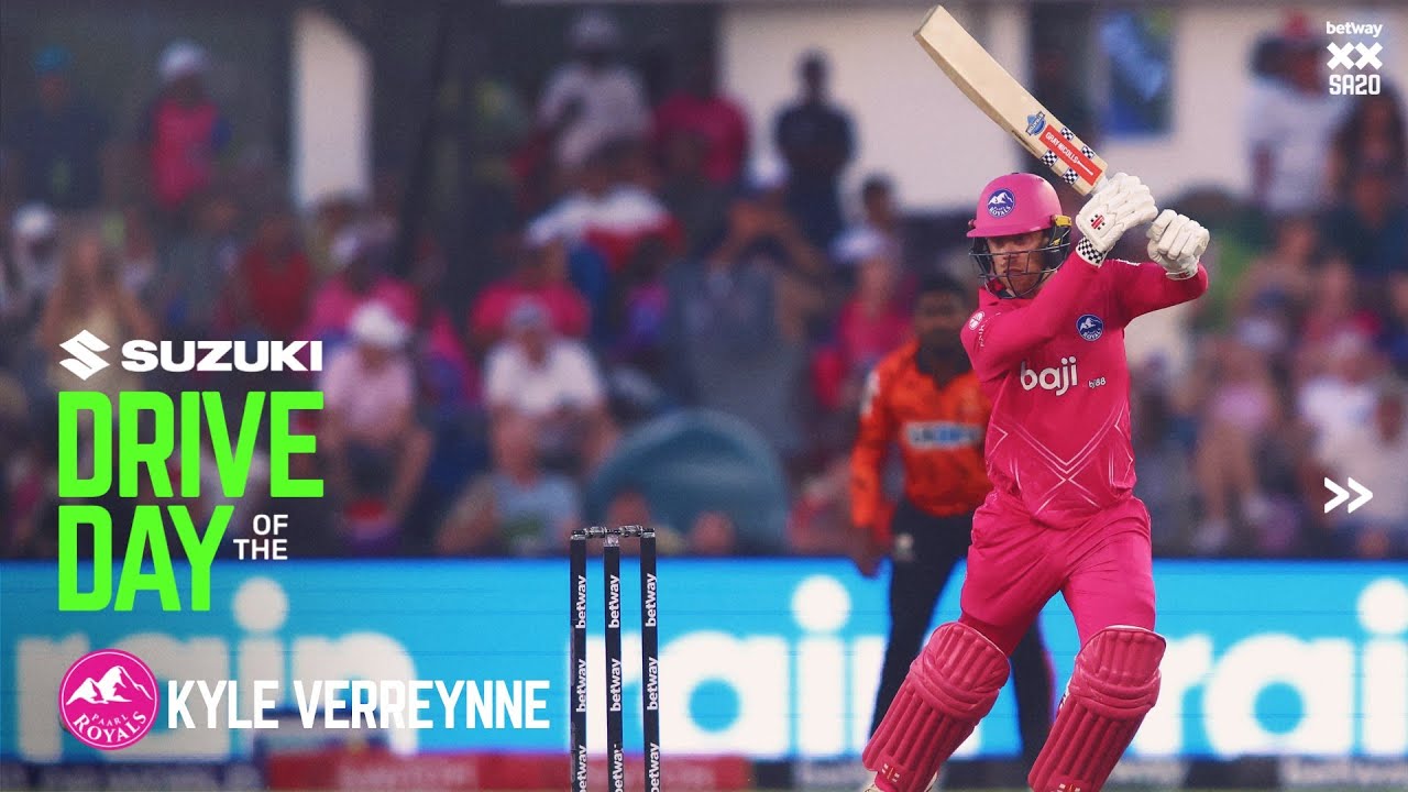 Suzuki Drive of the Day | Kyle Verreynne | Match 3 | Betway SA20 - YouTube