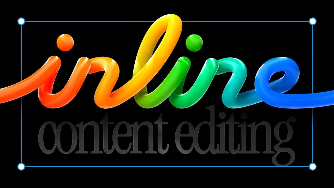 Inline Content Editing - YouTube