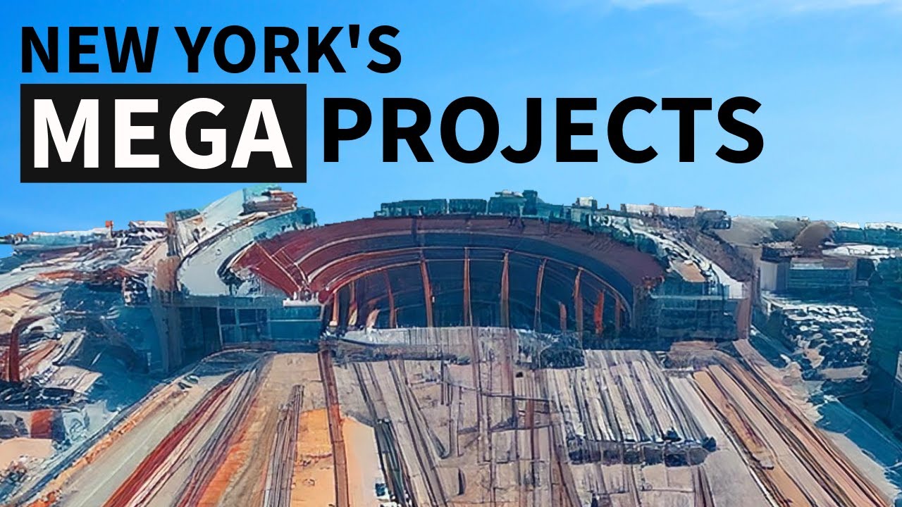 Inside NYC's $157BN Planned MEGA Projects - YouTube