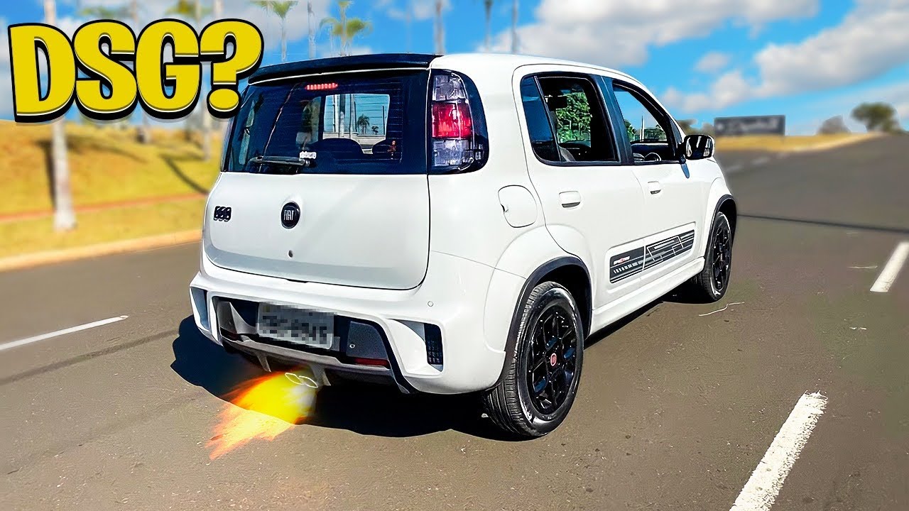 Uno Sporting 1.4 Dualogic [POPS AND BANGS?] - YouTube