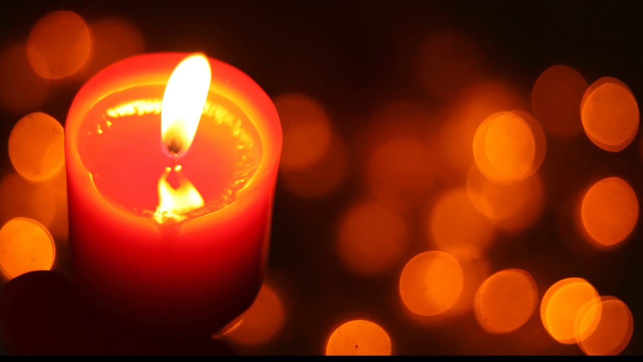 Christmas 4K Candle Animated Background video | (Full Frame) | screen ...