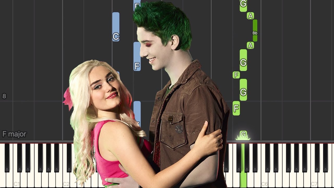 ZOMBIES 2 - 'Flesh and Bone' - Piano Tutorial - YouTube
