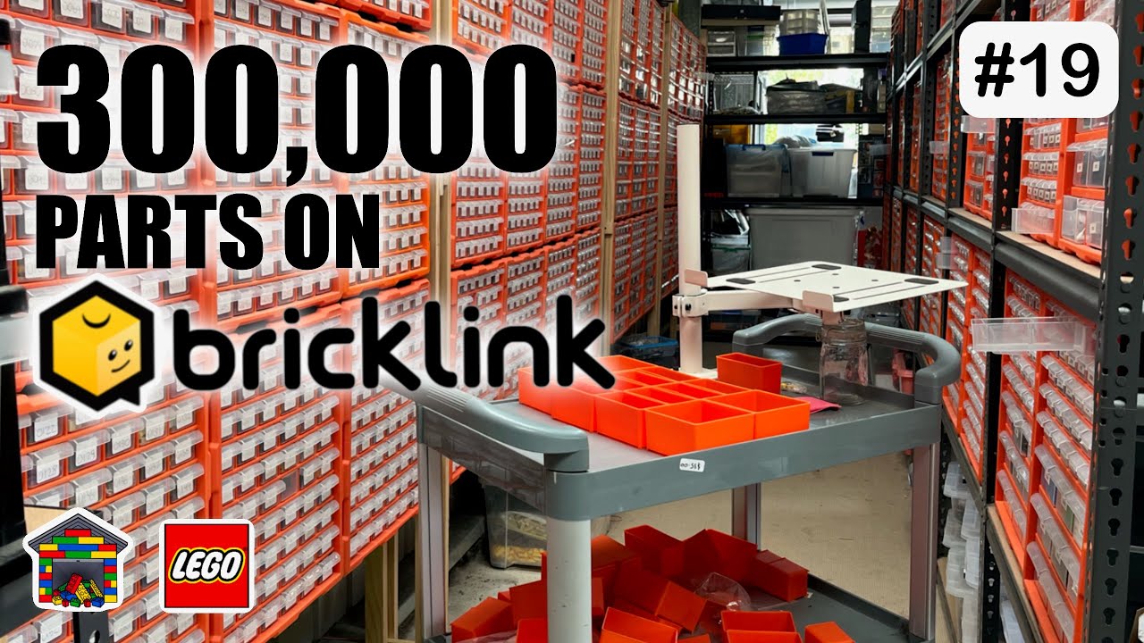 Inside My 300,000 Part Bricklink Store! - Full-time Bricklink Seller ...