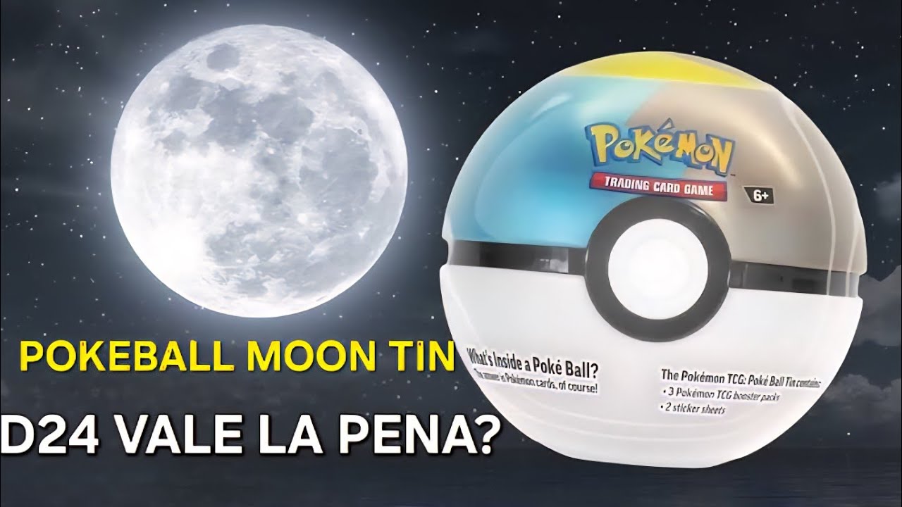 Pokeball Moon TCG D24 En Ingles - YouTube