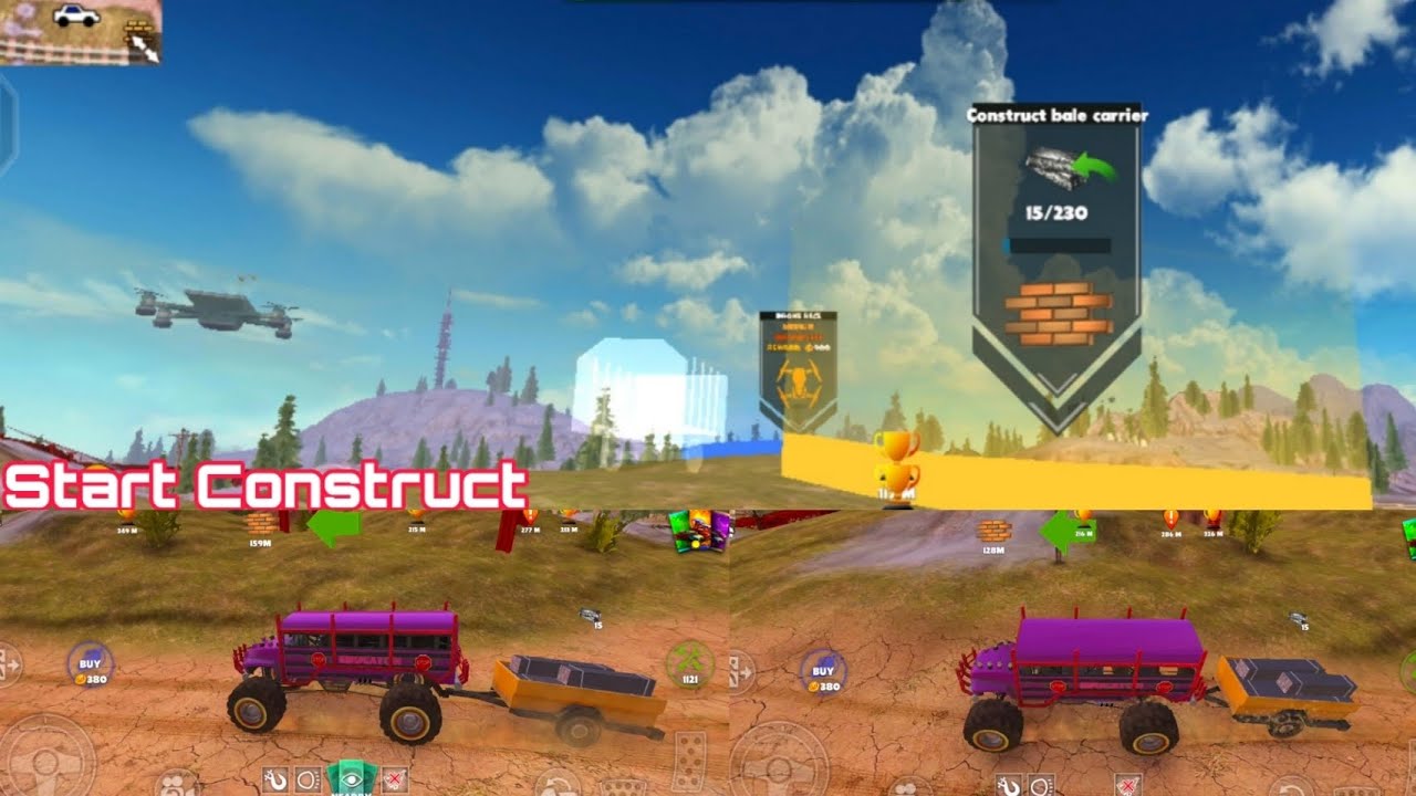 OTR-Offroad Car Driving Game-Transport Iron Construct Bale Carrier ...