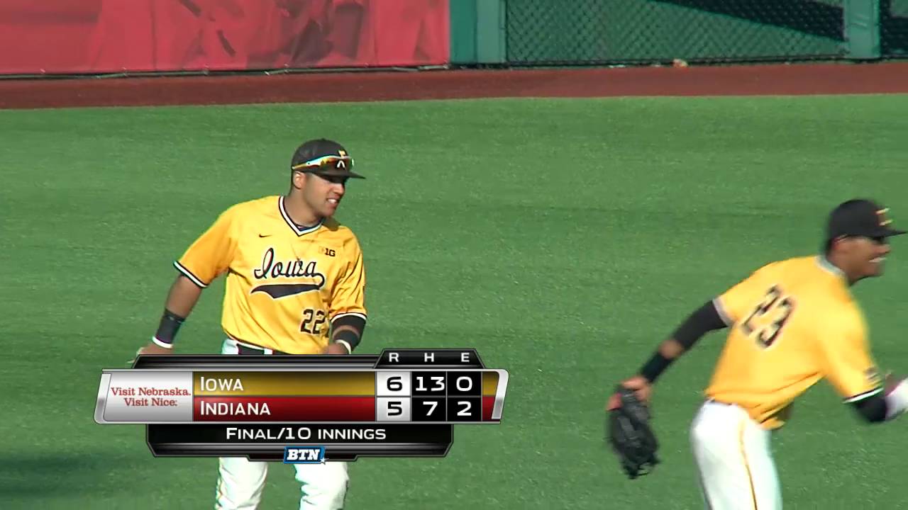 Iowa at Indiana - Baseball Highlights - YouTube