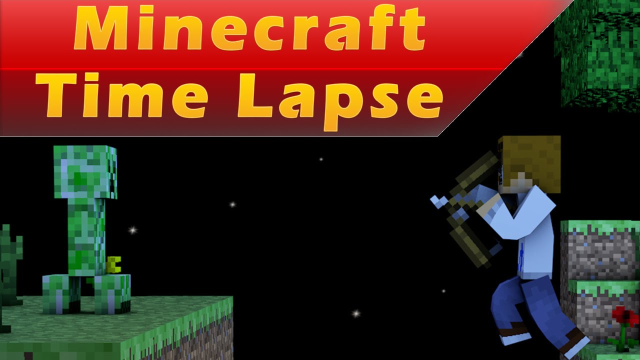 Minecraft Animation Scene: Jump Shot time lapse - YouTube