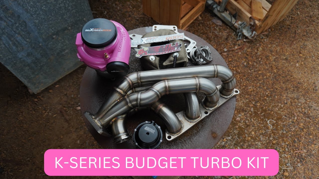 K-Series Budget Turbo Kit - YouTube